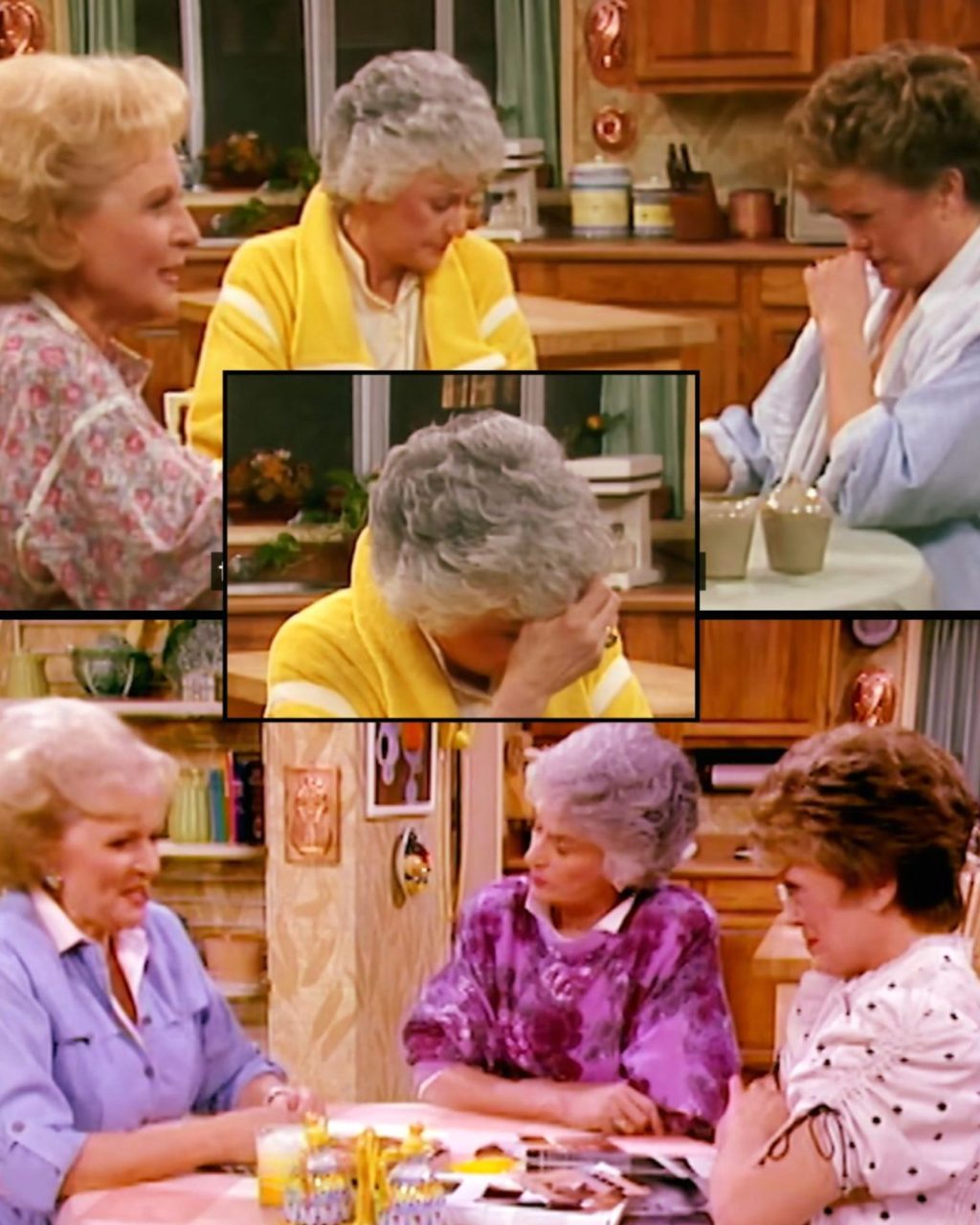 On The Golden Girls, everything starts routine until Betty White ...