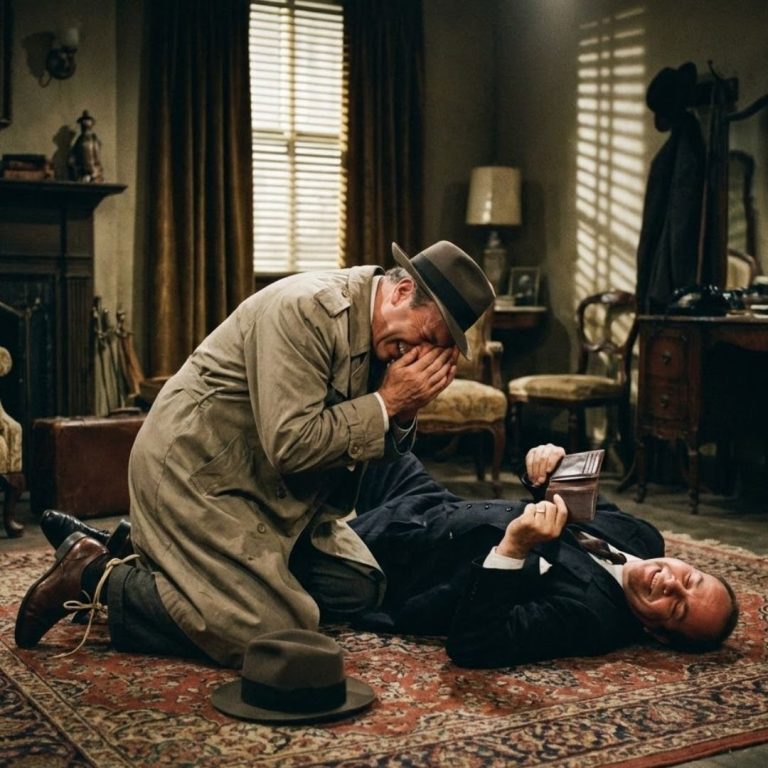 It was supposed to be a gritty 1940s noir crime scene. Harvey Korman ...