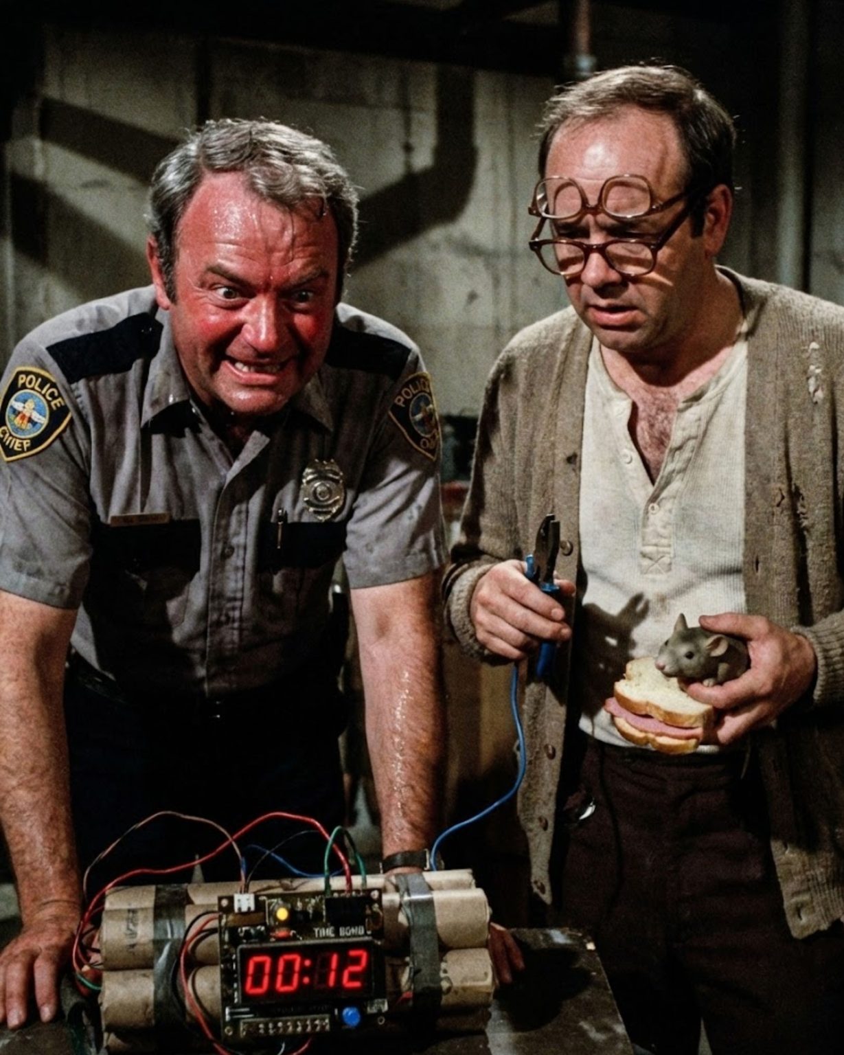 Imagine the tension: A time bomb is set to detonate in exactly two ...