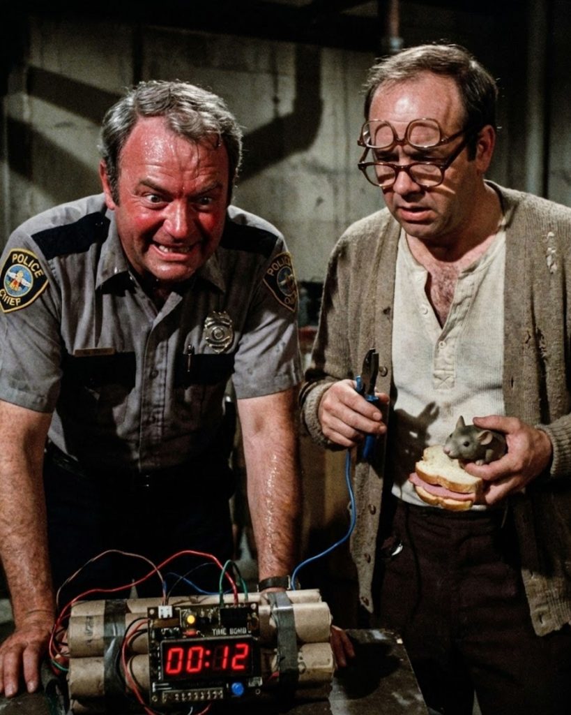 Imagine the tension: A time bomb is set to detonate in exactly two ...