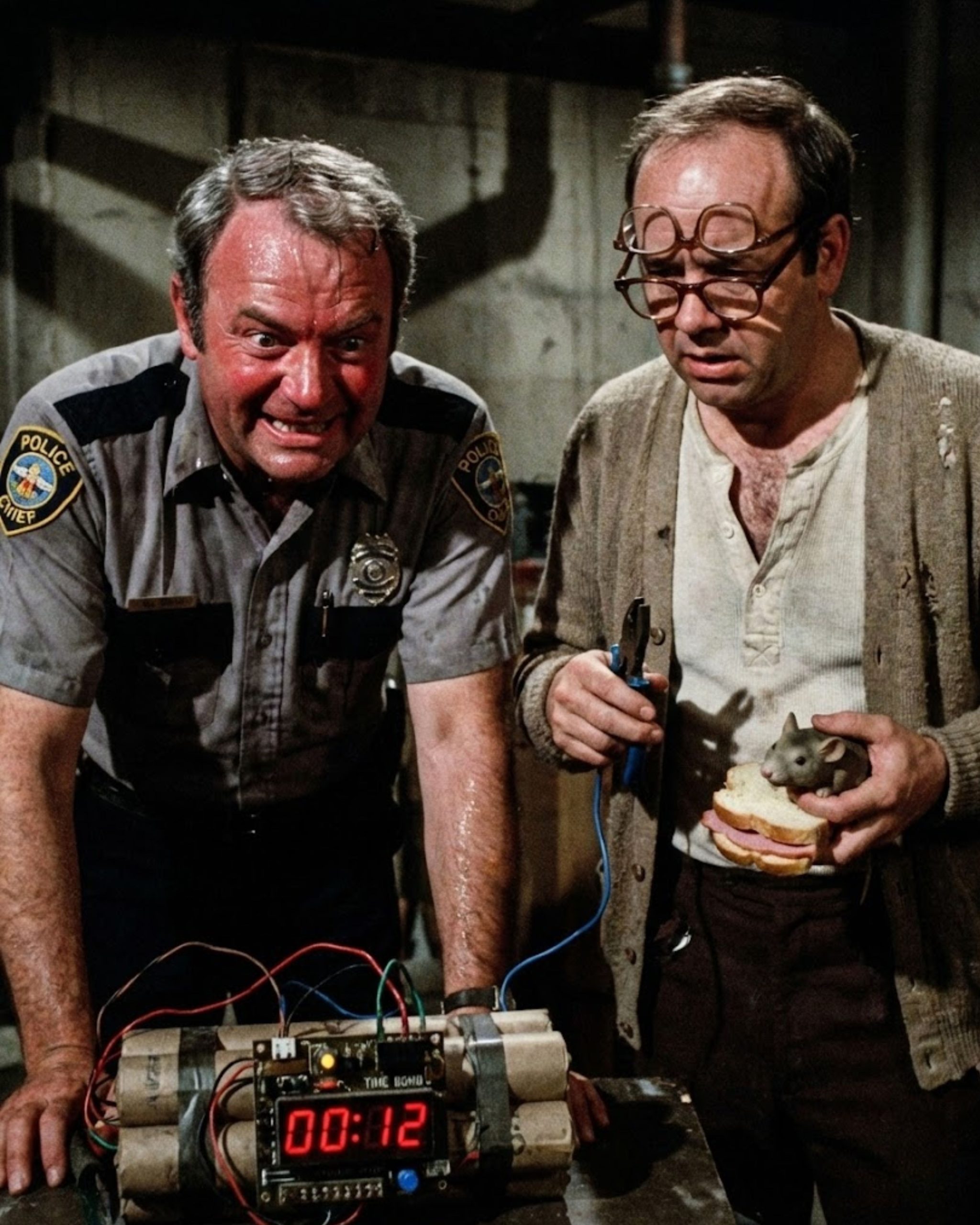 Imagine the tension: A time bomb is set to detonate in exactly two ...